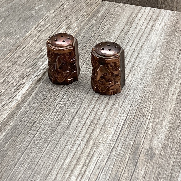 Source Unknown | Kitchen | Vintage Eagles Birds Bronze Metal Salt ...